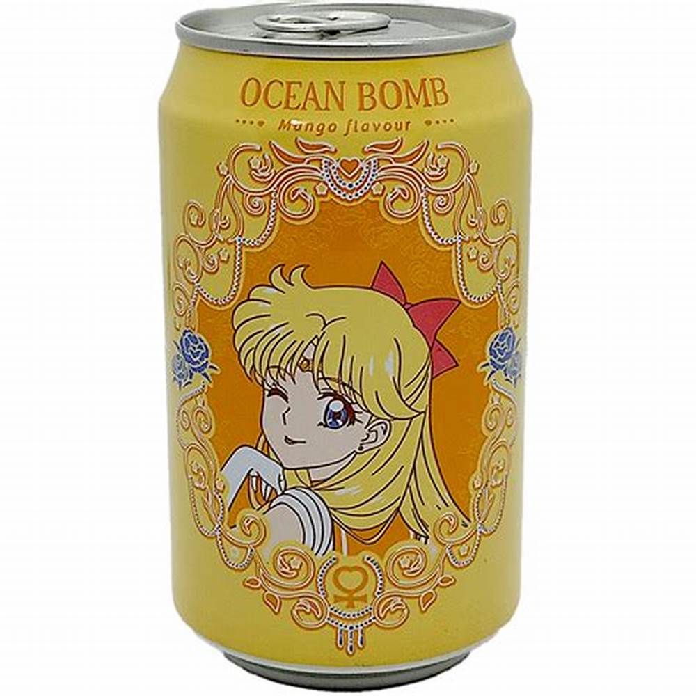 BEBIDA SAILOR MOON SABOR MANGO 330ML | El rincón de Asia