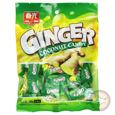 Caramelo de coco con jengibre | El rincón de Asia